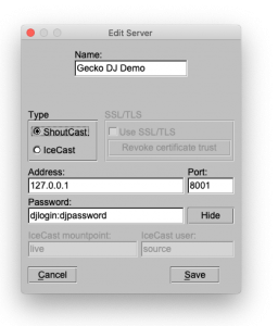 The Complete Login Guide to Shoutcast and Icecast - Gecko Host Help Centre