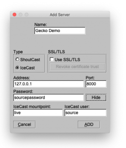 The Complete Login Guide to Shoutcast and Icecast - Gecko Host Help Centre